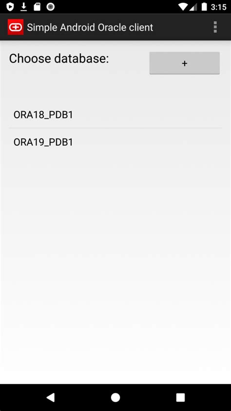 Oracle Sql Android Oracle Client 20