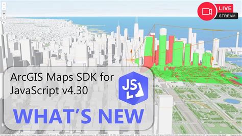 what s new arcgis maps sdk for javascript v4 30 youtube