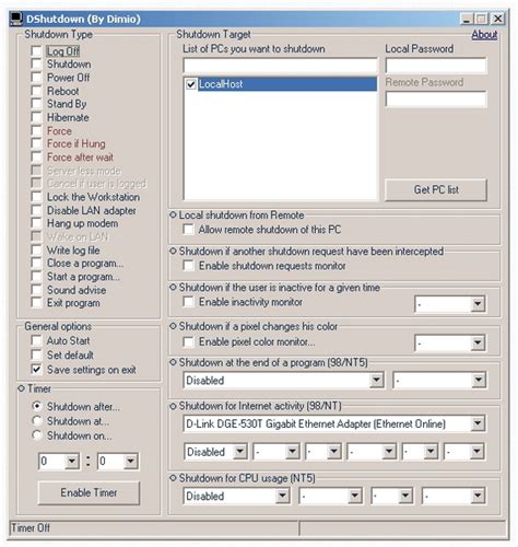 Aplikasi Untuk Shutdown PC Secara Otomatis AndySites