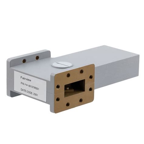 Wr 137 Waveguide Isolator With 17 Db Min Isolation From 538 Ghz To 8