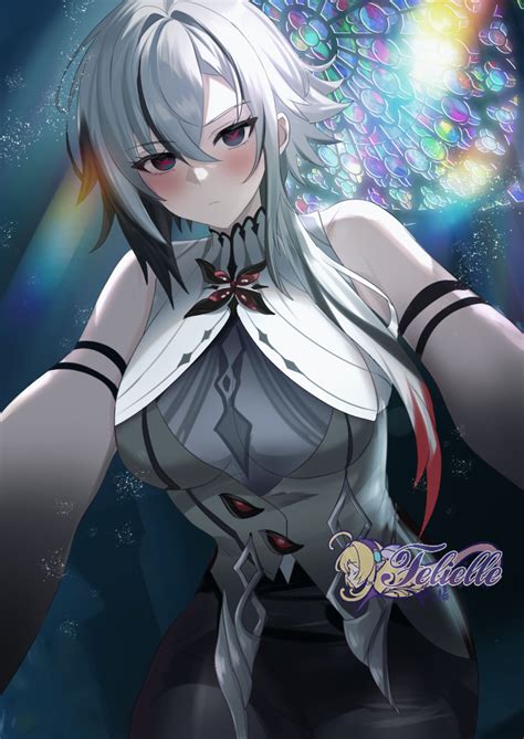 Arlecchino Genshin Impact Drawn By Felielle Danbooru