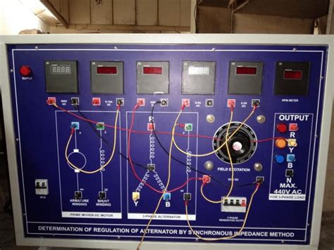 Vinytics Three Phase Regulation Of Alternator By Synchronous Impedance Method At ₹ 98000 In New