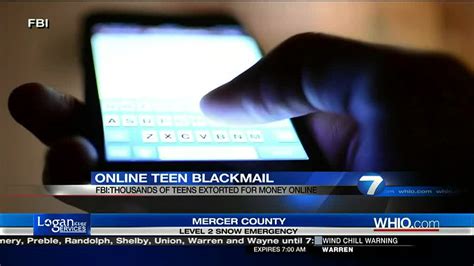 Teens Blackmailed With Sexually Explicit Pictures