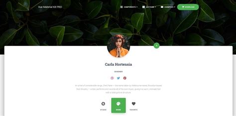 Vue Material Kit PRO Updated