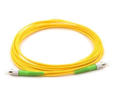 Fcapc To Fcapc Fiber Patch Cable Simplex Singlemode Fibertronics Inc