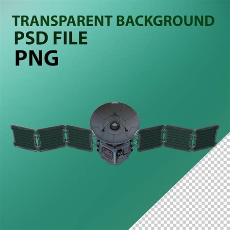 Premium Psd Satellite Png