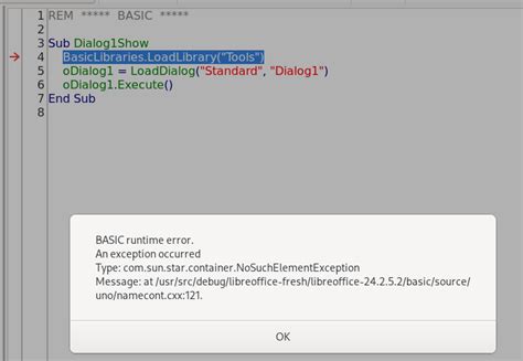 Dialog Not Showing English Ask Libreoffice