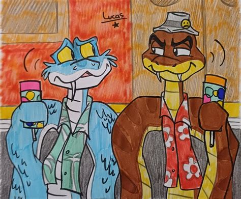 The Bad Guys 2zootopia 2 Gary Meets Mr Snake By L21fanarts On Deviantart