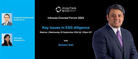 Prasenjit Chakravarti On Linkedin Esg Duediligence