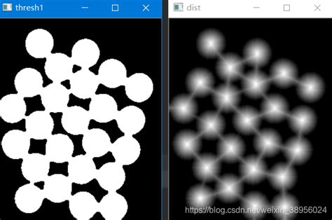 Opencv Distance Transformation Programmer Sought