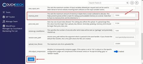 Fatal Error Allowed Memory Size Of Xxxx Bytes Exhausted Tried To Allocate Xx Bytes Couchdeck