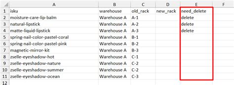 How To Bulk Assign Item To Rack With Excel Batch Edit Sitegiant