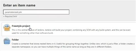 Jenkins Create Parameterized Builds