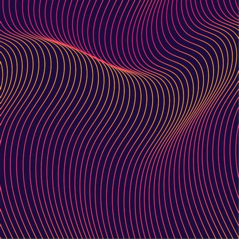 Premium Vector Wave Lines Pattern