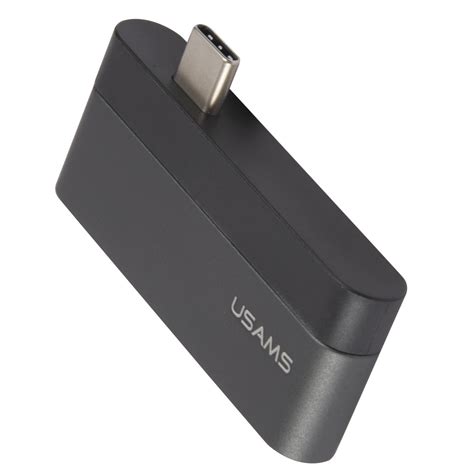 Hdmi адаптер Usams Us Sj462 Кабель переходник Type C Mini Hub Usb Hdmi Переходник Hdmi Hdmi