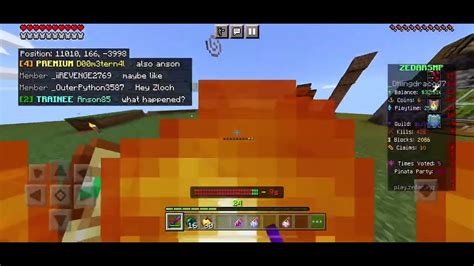 Pvp In Zedarsmp Youtube