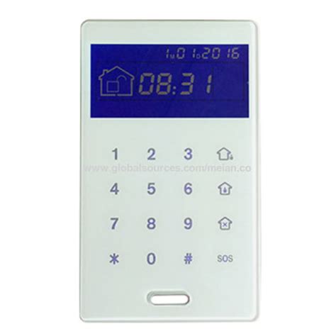 China RFID Alarm Keypad With Two Way Communication Touchscreen On Global Sources RFID Alarm