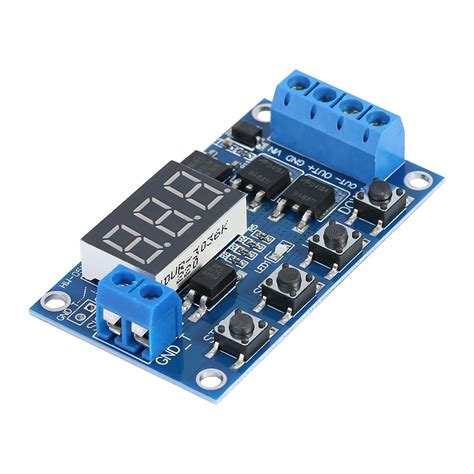 Vikye Dc 5v 36v Trigger Cycle Delay Timer Relay Module India Ubuy
