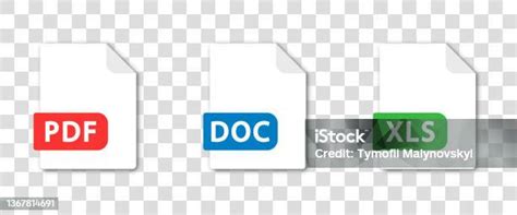 문서 파일 아이콘입니다 문서 Pdf Xls 플랫 아이콘 벡터 그림입니다 아이콘에 대한 스톡 벡터 아트 및 기타 이미지 아이콘 특대 다운로드 Istock
