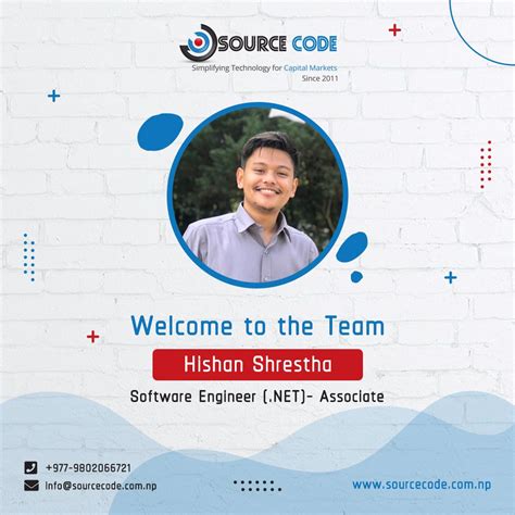Newhire Teamexpansion Welcomeaboard Sourcecodeteam Newteammember Source Code Fintech