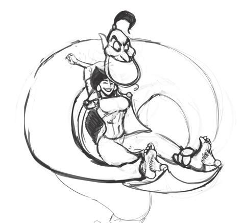 Jasmine The Genie And The Magic Carpet By Polarbearnsfw Hentai Foundry