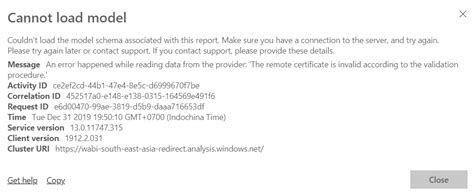 Failed To Update Data Source Credentials For Postg Microsoft
