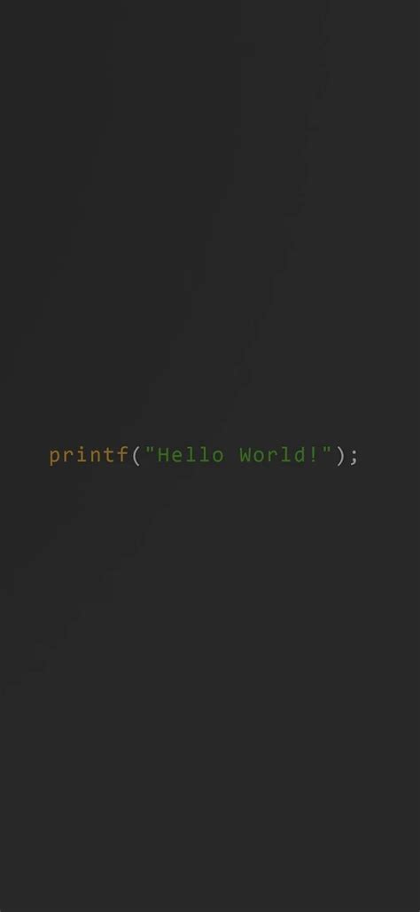Programming Hello World Quote Gray Gradient 4k Wallpaper