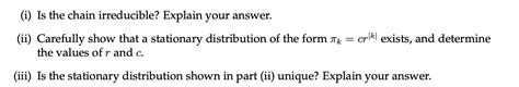 Consider A Modified Random Walk On The Integers Such