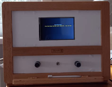 Esp32 Internet Radio Can Be Controlled Via Webpage Touchscreen Rotary