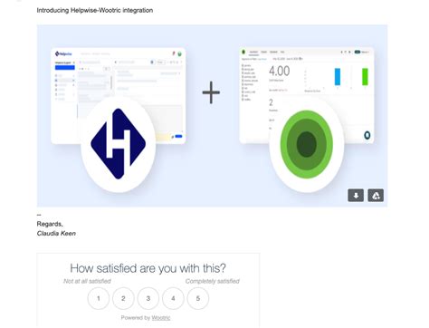 Wootric Shared Inbox Integration Helpwise Product Updates