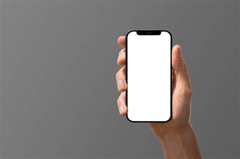 Premium Photo A Phone Iphone Photographed In Sunlight On A Transparent Gray Background