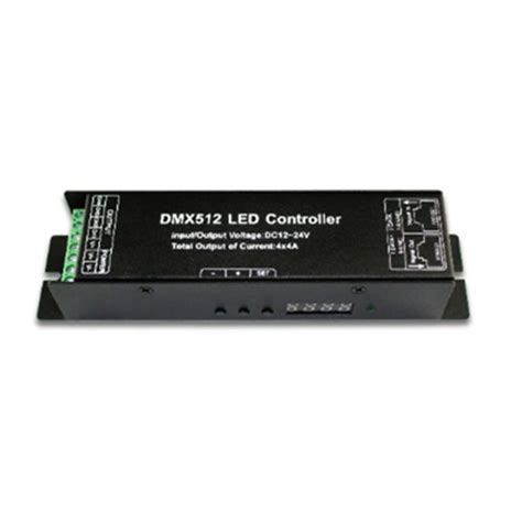 Dmx512 Led 4ch Digital Display Decoder Dimming Driver For Rgbw Strip