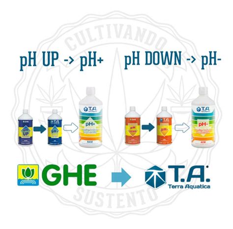 Regulador de PH TA Terra Aquatica pH Up (PH +) - Cultivando Sustento ...