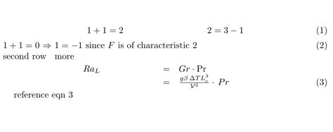 How To Label Equation Inside Tabbing Environment Tex Latex Stack