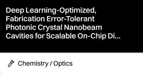 Deep Learning Optimized Fabrication Error Tolerant Photonic Crystal Nanobeam Cavities For