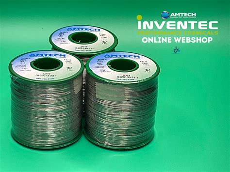 Amtech Lf 4300 Sn96 5 Ag3 0 Cu0 5 Core Wire 3 3 Flux Inventecperformancechemicals