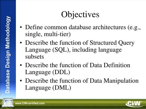 Ppt Database Design Methodology Powerpoint Presentation Free