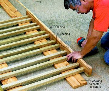 DIY Porch Railing How To Design Build A Deck