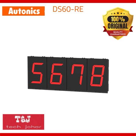 Autonics Intelligent Display Unit 7 Segment Expansion Unit Ds60 Re 60 Rt 60 Ge 60 Gt 40 Re 40
