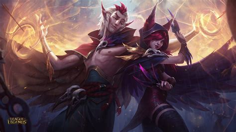 Summoners Rift Rakan League Of Legends League Of Legends P Xayah And Rakan League Of
