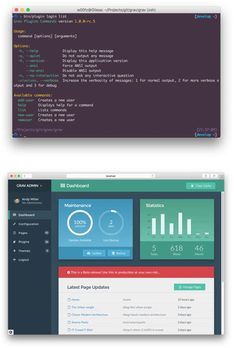Install Grav On Nginx Modern Flat File Php Powered Cms