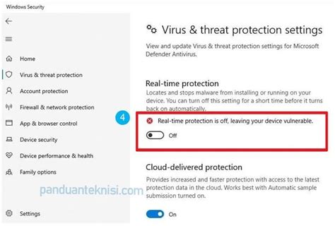 Tutorial Cara Mematikan Windows Defender Windows Panduan Teknisi