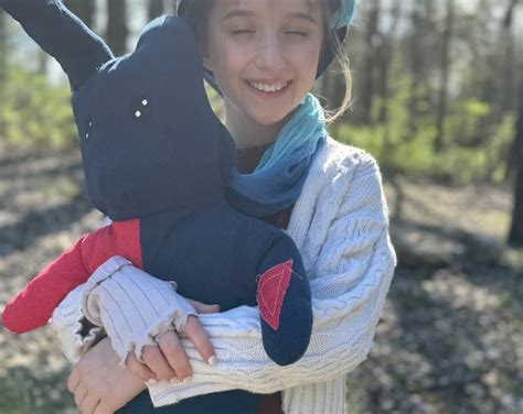 Extra Large Tooka Doll Loth Cat Plush Bespin Blue And Red Etsy