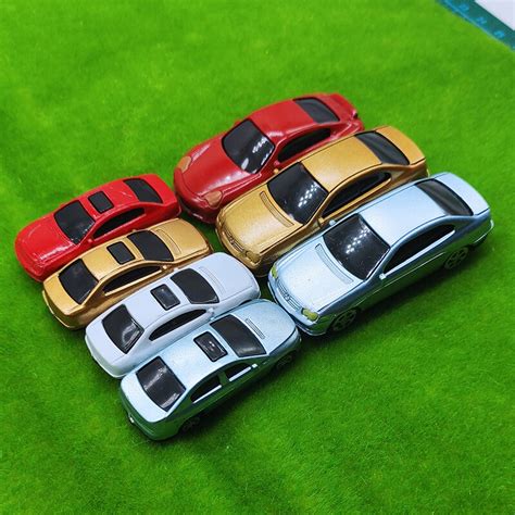 5pcs Model Cars Plastic Vehicles Without Led Light Vicedeal
