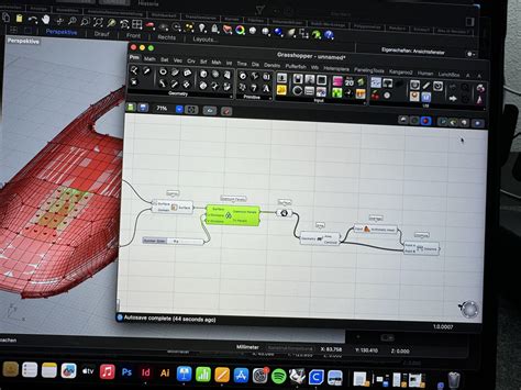need some help i made a subd model with rhino and want a pattern on