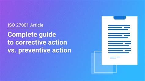 Corrective Action Process