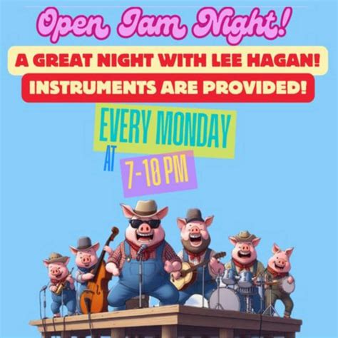 OPEN JAM NIGHT Hog Heaven Sports Bar Grill Islamorada Florida