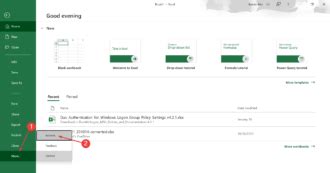 You Need To Sign In With An Account Associated Excel Fix