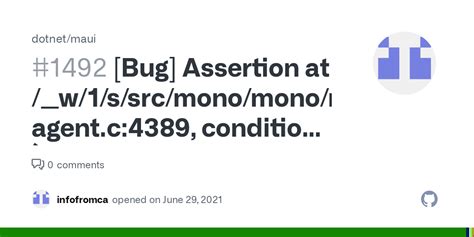 [bug] assertion at w 1 s src mono mono mini debugger agent c 4389