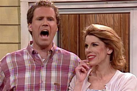 Christine Baranski And Will Ferrells Get Off The Shed Snl Sketch